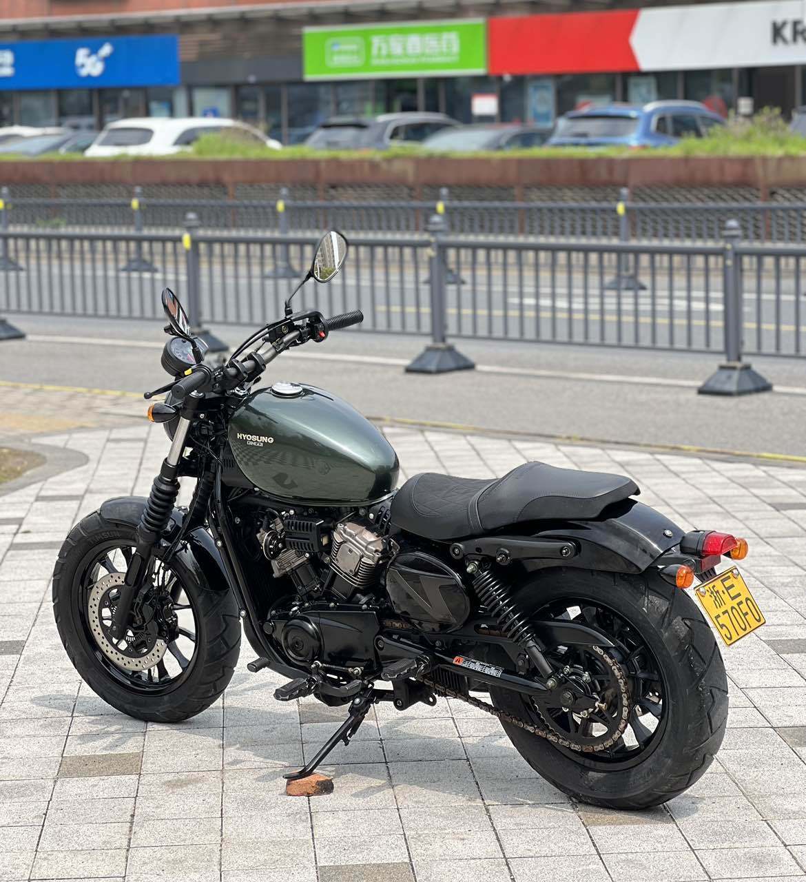 二手骁胜HYOSUNG摩托车-摩托范-哈罗二手摩托车市场